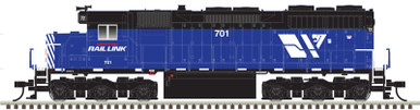Atlas Master 40005760 - EMD SD35 (DC Silent) Montana Rail Link (MRL) 702 - N Scale - Midwest ...