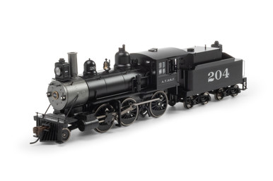 Athearn 87210 - 2-6-0 Mogul (DC Silent) Atchison, Topeka and Santa Fe (ATSF) 204 - HO Scale ...