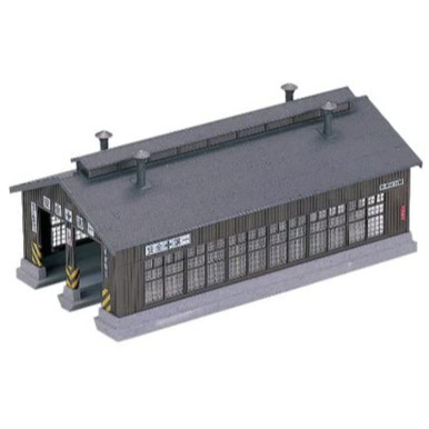 Kato 23-225 - Wood 2-Stall Engine House - N Scale Kit - Midwest Model ...