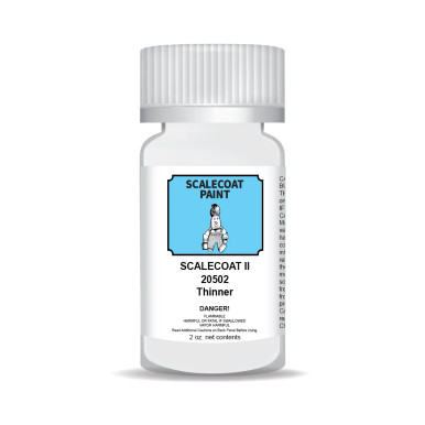 Scalecoat 20502 - Scalecoat II 2oz Thinner - Midwest Model Railroad