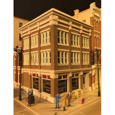 Lunde Studios HO-P36 - Sacco's Department Store - HO Scale Kit ...