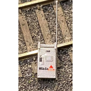 MACRail 855 - Portable RCL Box - 2 Pack - HO Scale - Midwest Model Railroad