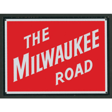 Microscale 10045 - Die-Cut Metal Sign - Milwaukee Road - Midwest Model ...