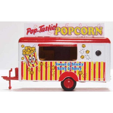 Oxford Diecast 87TR016 - Popcorn Concession Trailer - HO Scale ...