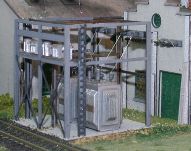 N Scale Architect 10026 - Bishop Creek Power & Light - Substation Add ...