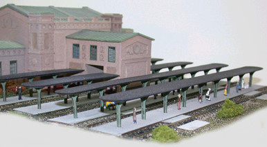 N Scale Architect 10901 - Union City Station Expan. Plat. - N Scale Kit ...