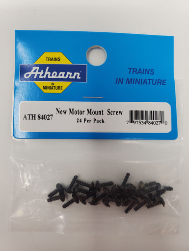 Athearn 84027 - New Motor Mount Screw (24 pcs) - HO Scale - Midwest ...