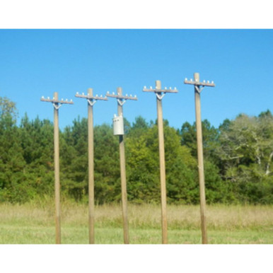 Showcase Miniatures 2301 - 30ft Power Pole Set - HO Scale Kit - Midwest ...