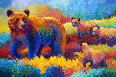 Grizz Family - Marion Rose | Grand Art