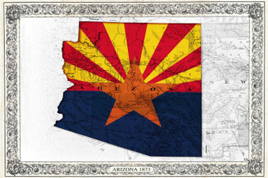 Arizona Color Map by MCA | Grand Art