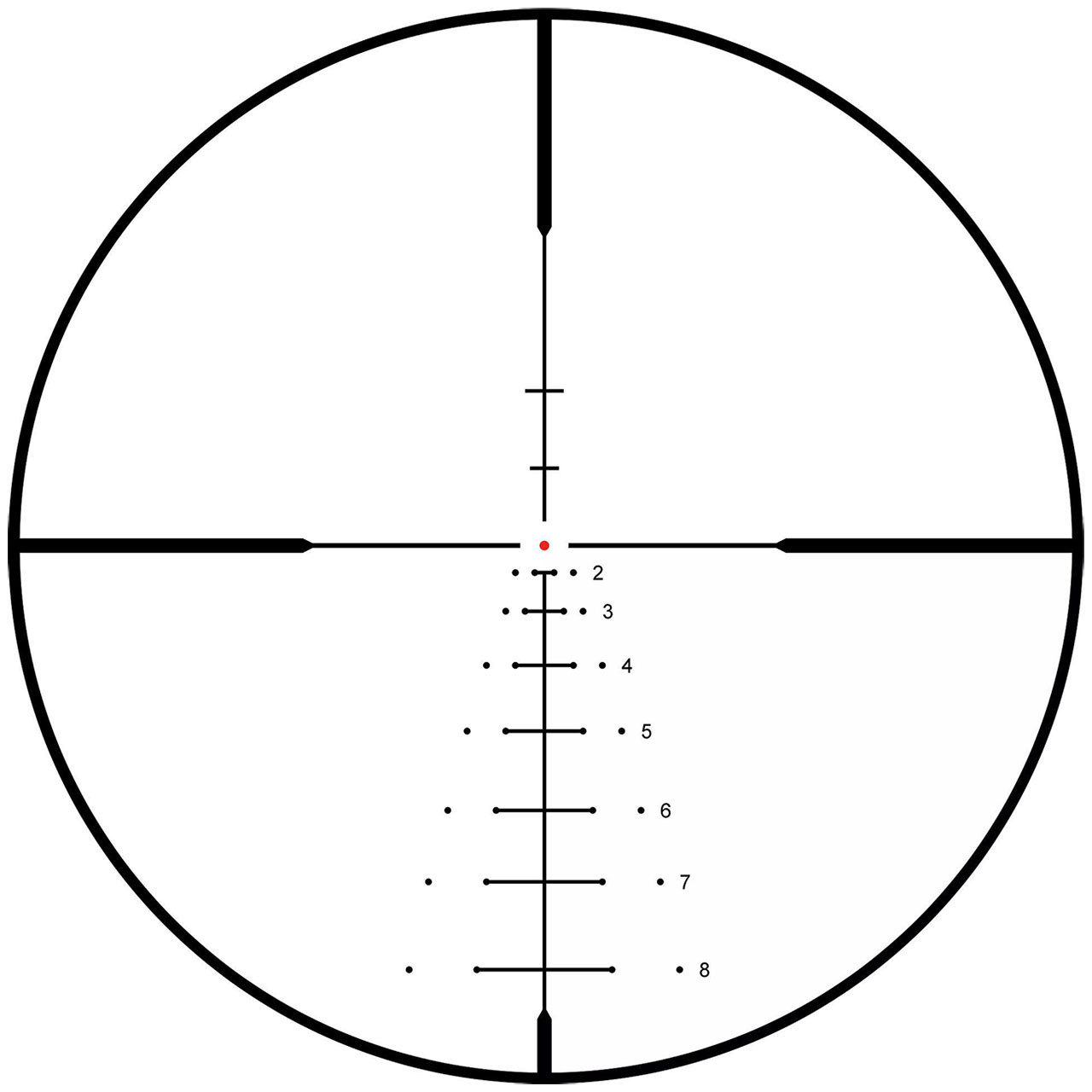 Bushnell R5 6-18x50 SFP Riflescope: 1" Tube, Illuminated DOA-LRH800 ...