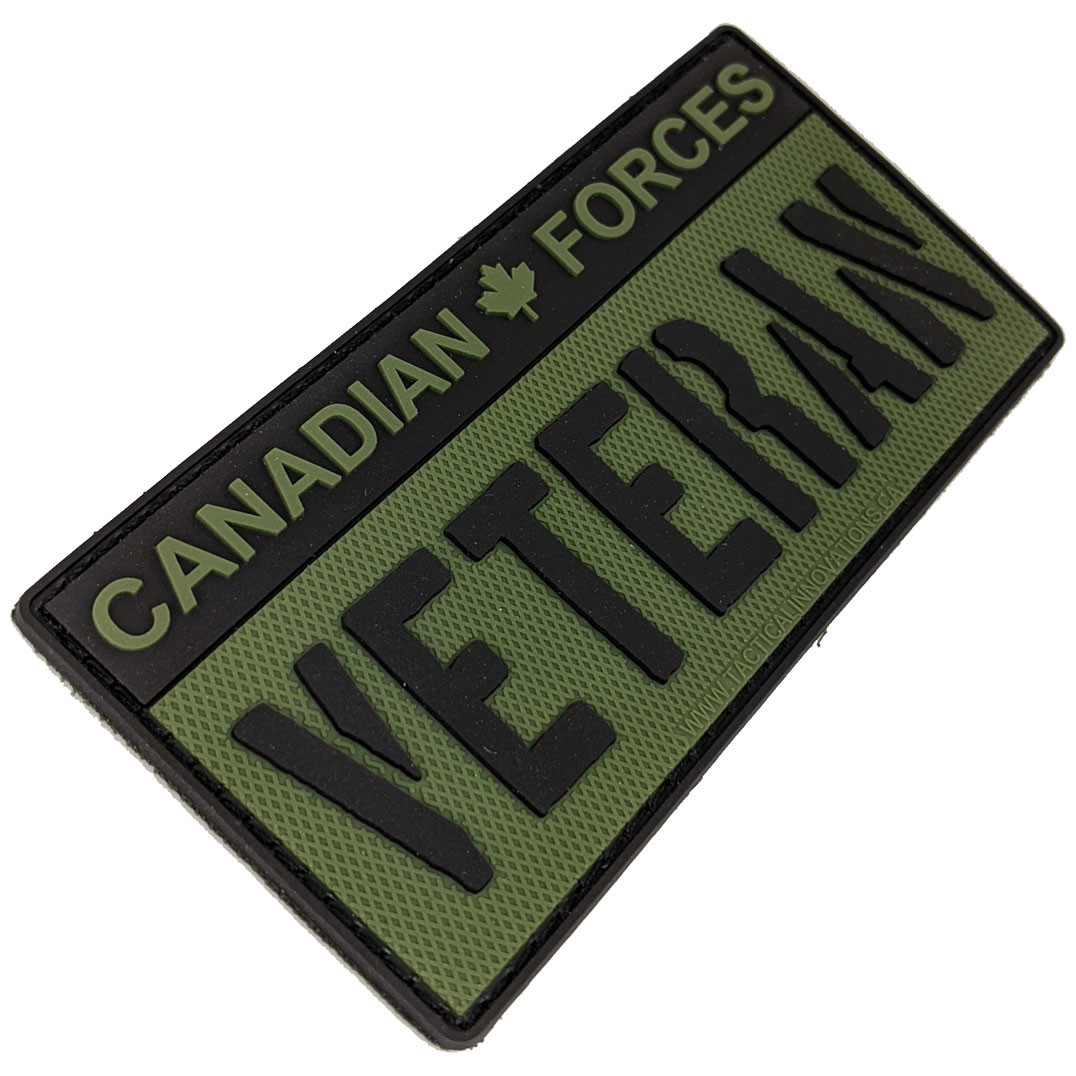 Tactical Innovations Canada Canadian Forces Veteran PVC Morale Patch