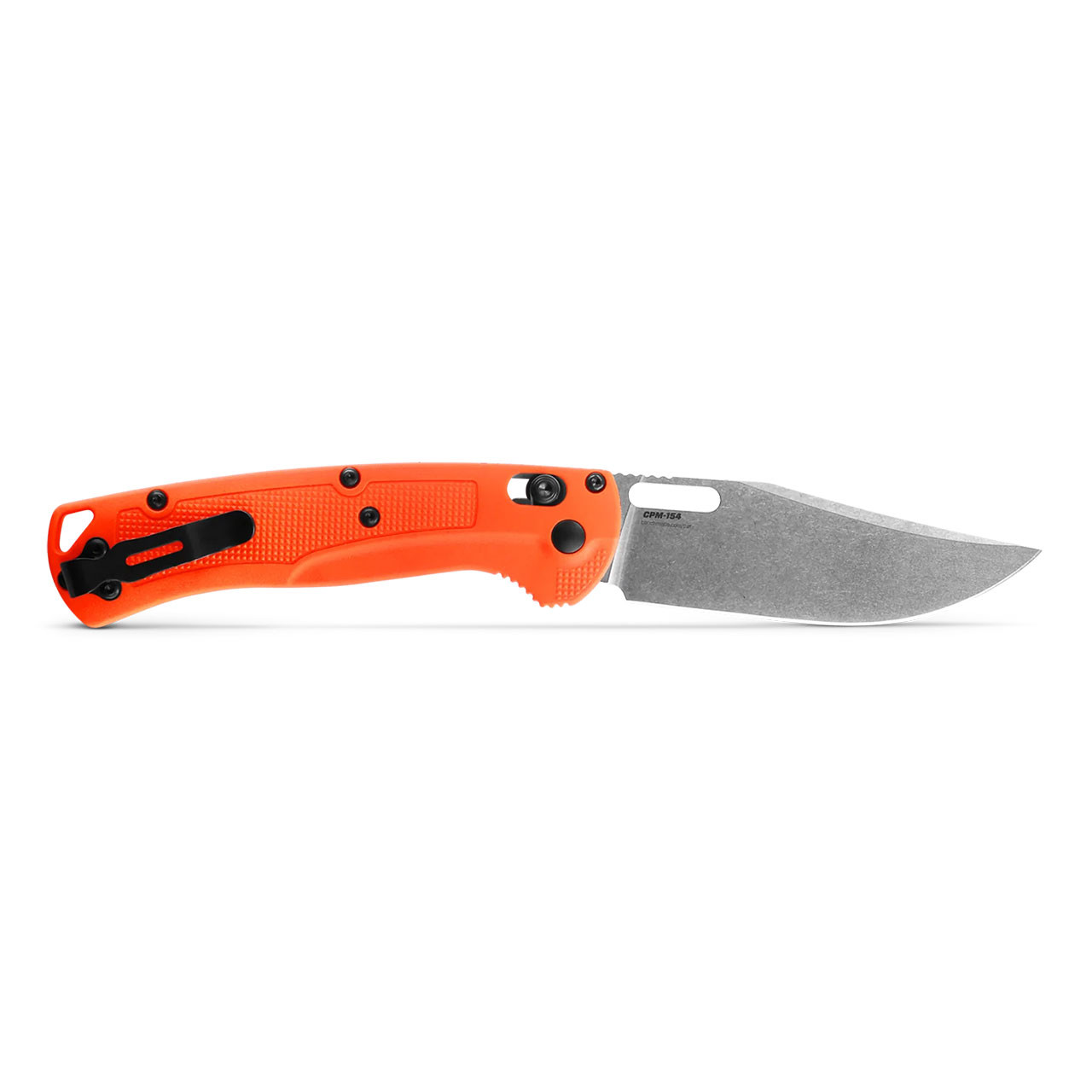 Benchmade 15535 Taggedout Knife, Orange Grivory