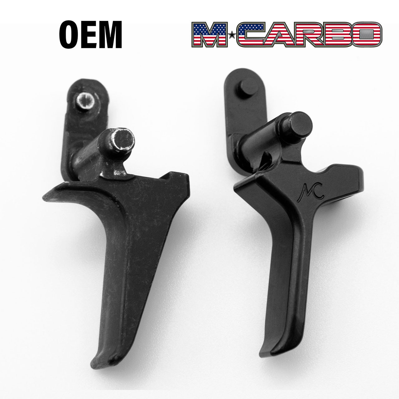 MCARBO Short Stroke Flat Trigger Upgrade for Sig Sauer P320