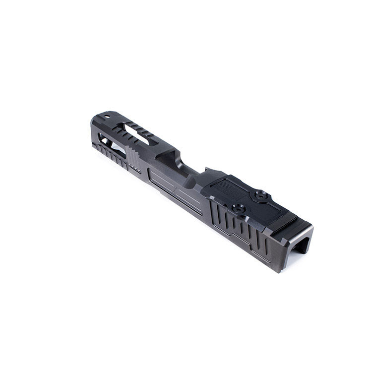 Faxon Firearms Hellfire Slide for G19 Gen 3, RMR Cut, DLC Coated