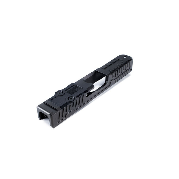 Faxon Firearms Patriot Slide for G19 Gen 3, RMR Cut, DLC Coated