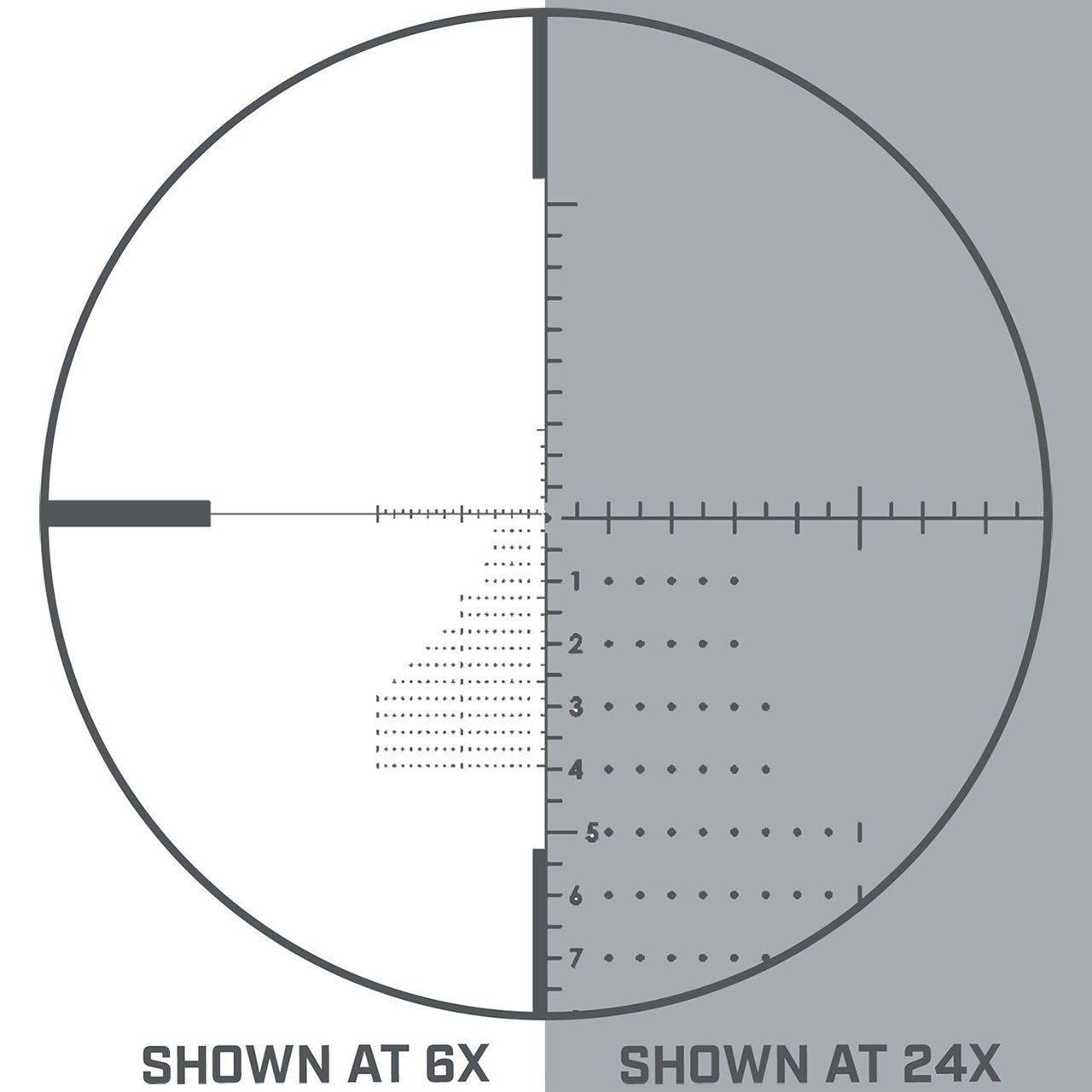 Bushnell Match Pro 6-24x50 FFP Riflescope, Deploy MIL