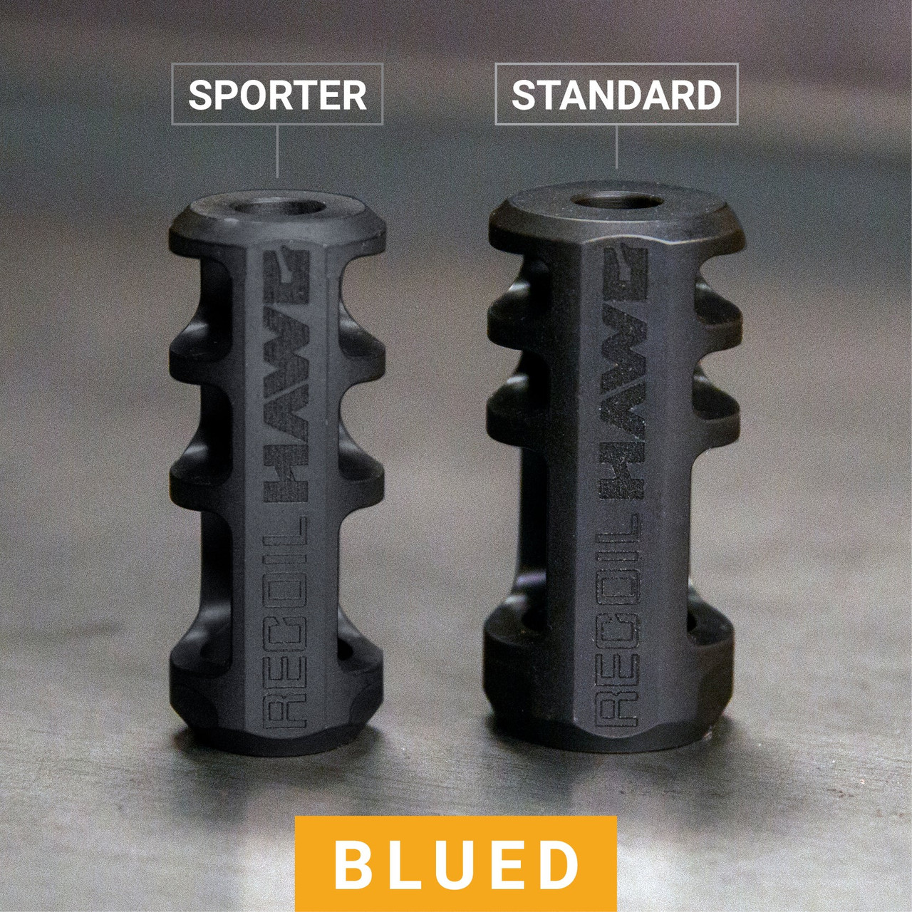 Browning Recoil Hawg Muzzle Brake - Matte Black, 30 Cal