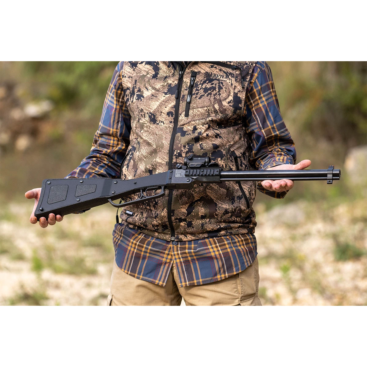 Chiappa M6 Folding Shotgun / Rimfire Rifle: 20 Gauge / 22 LR, 18.5 ...
