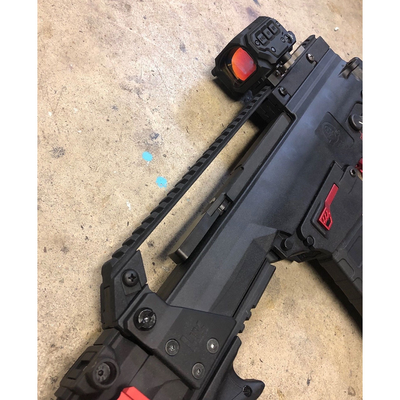 Tommy Built Tactical G36 Low Rise Top Rail - Black