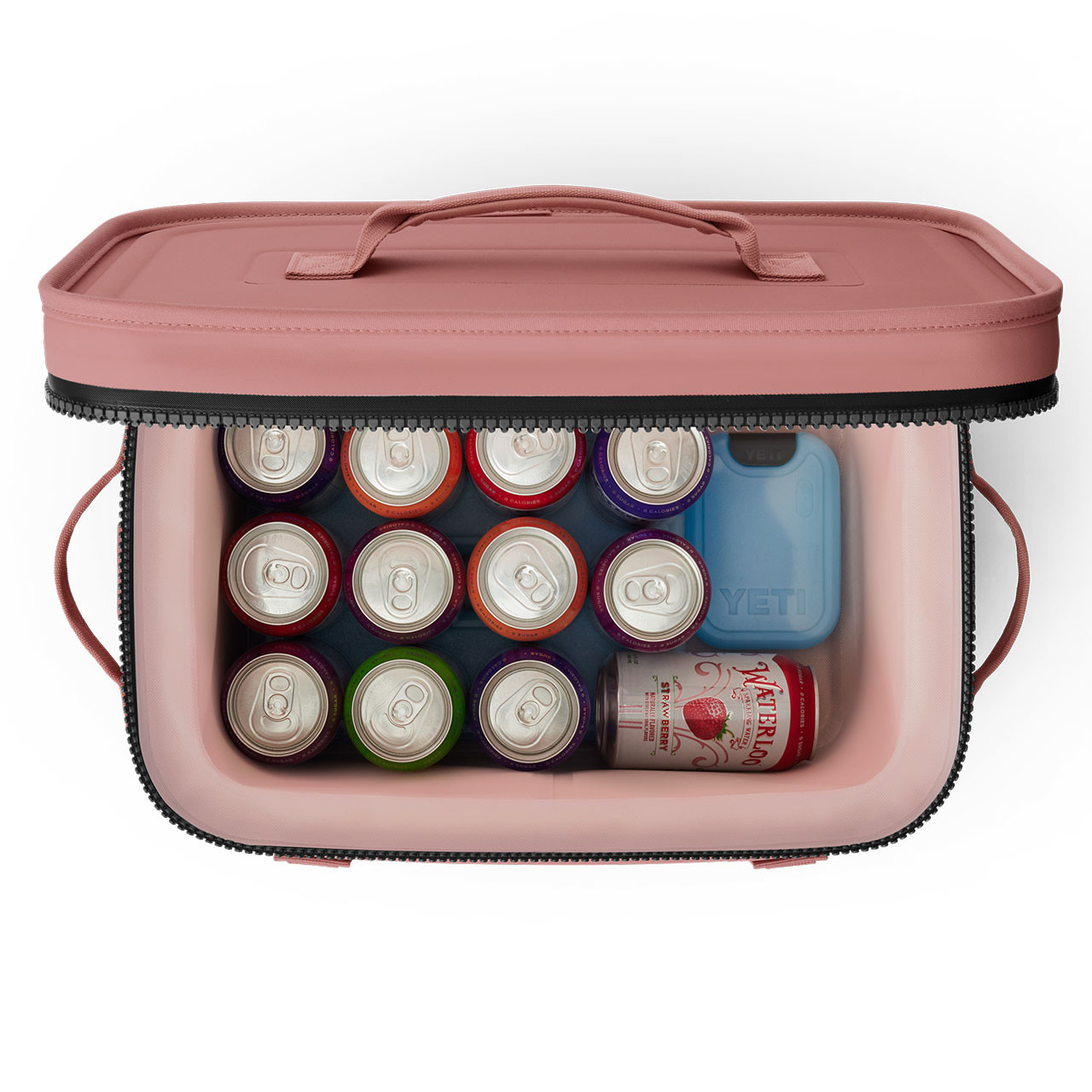 YETI Hopper Flip 18 Soft Cooler: Sandstone Pink