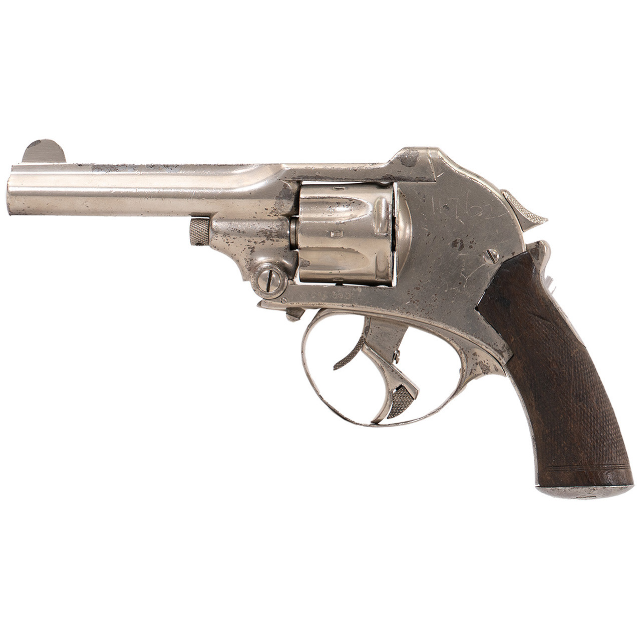 Kynoch Gun Factory Antique Schlund Patent Model Revolver: 380 Cal, 4 ...
