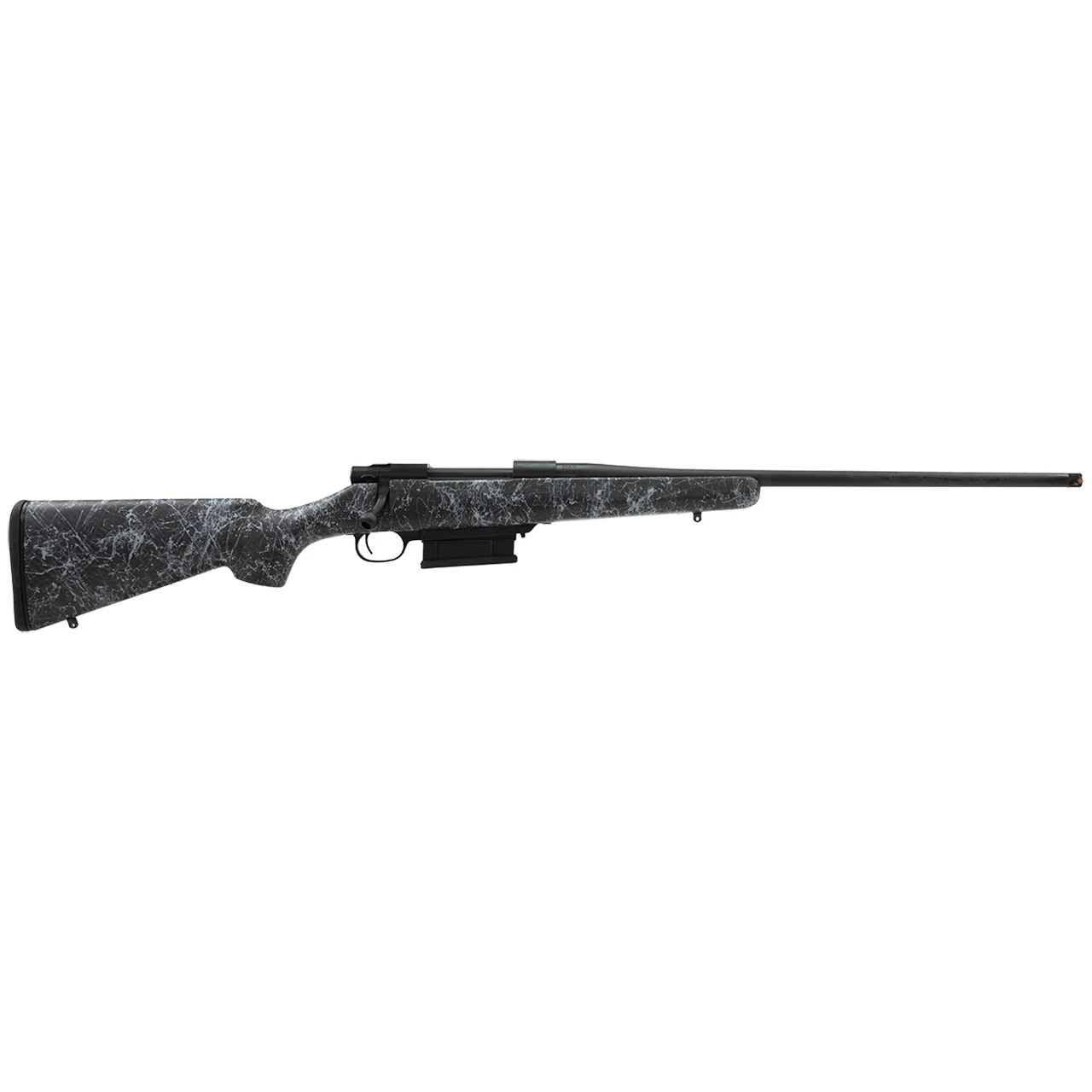 Howa M1500 Carbon Stalker Rifle: 7mm PRC, 24" Barrel, Model HCBN7MMPRCGRYW