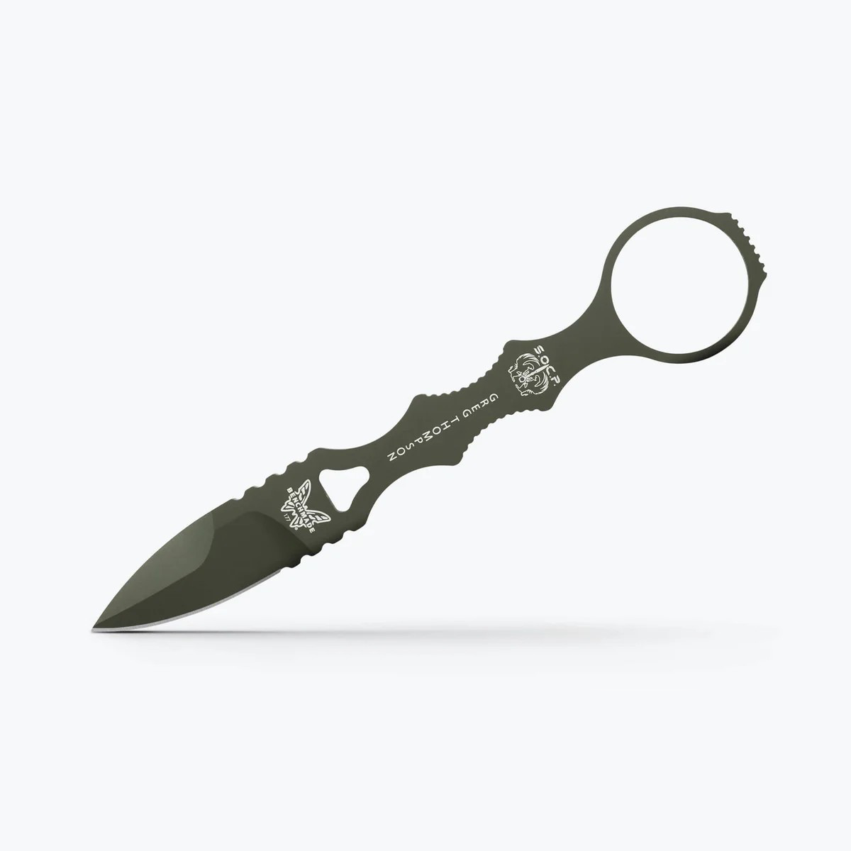 Benchmade 177GN | Mini SOCP Dagger | OD Green | Spear-Point