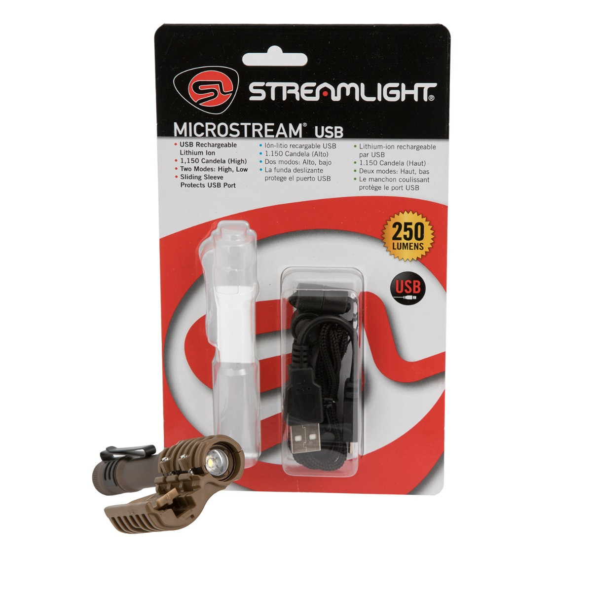 Streamlight Rogers Rail Lite w/ Streamlight Microstream USB Pocket ...