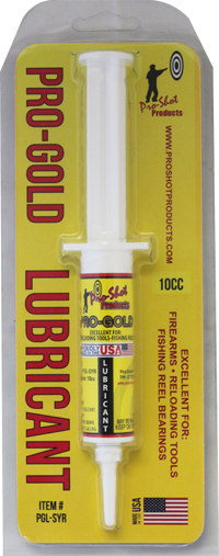 Pro-Shot Products Pro-Gold Lubricant Grease 10cc Syringe