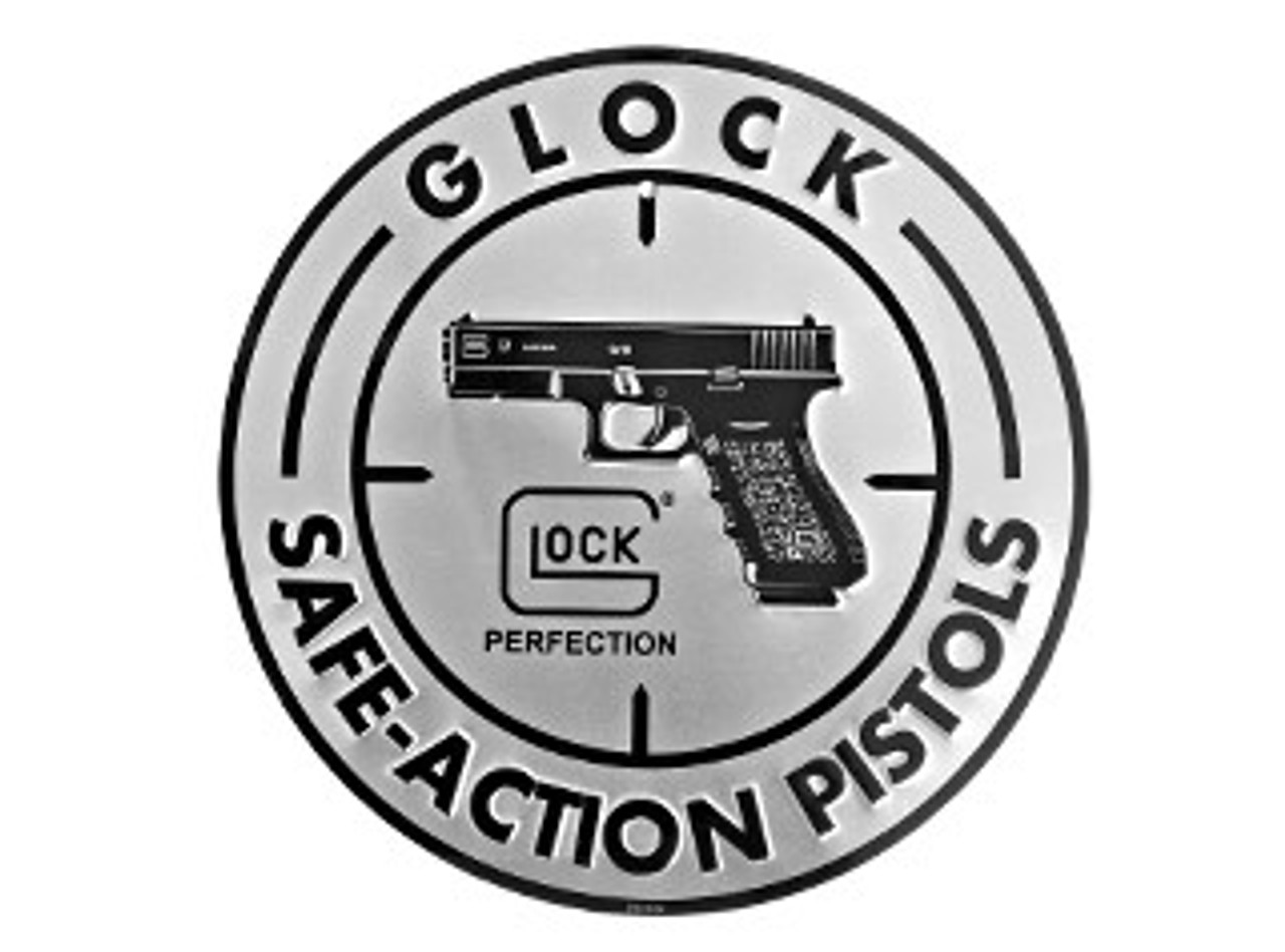 Glocksafe Action Aluminum Sign