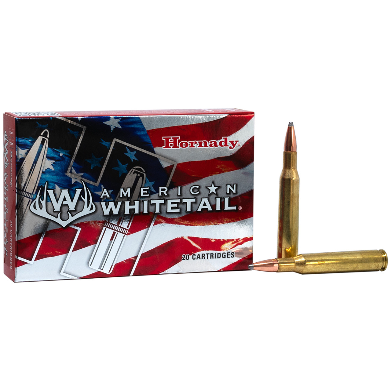 Hornady American Whitetail Ammunition: 270 Win, 130 gr, SP InterLock ...