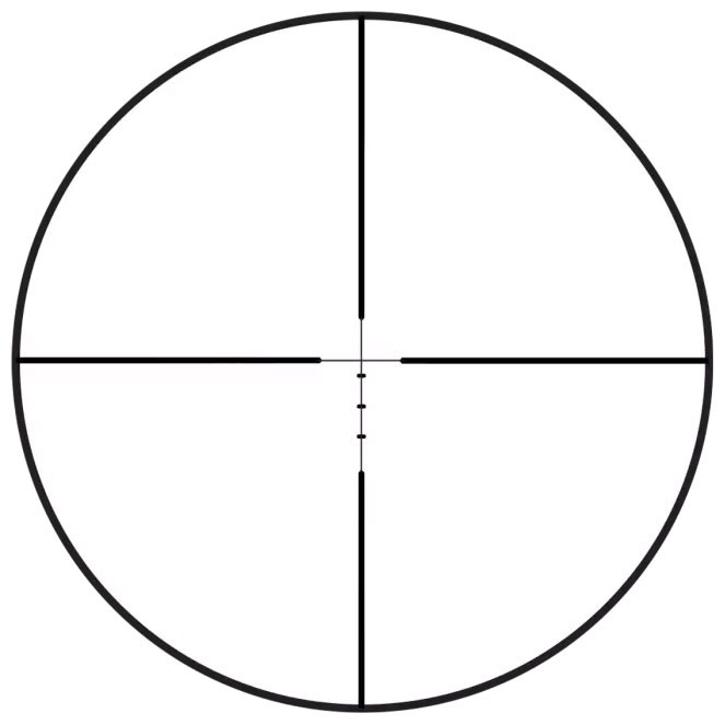 Burris Droptine 3-9x40 SFP Rimfire Riflescope, Ballistic Plex