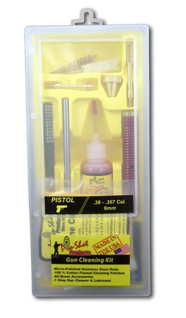 Pro-Shot Products Classic Pistol Cleaning Kit .38-.357 Cal. / 9mm