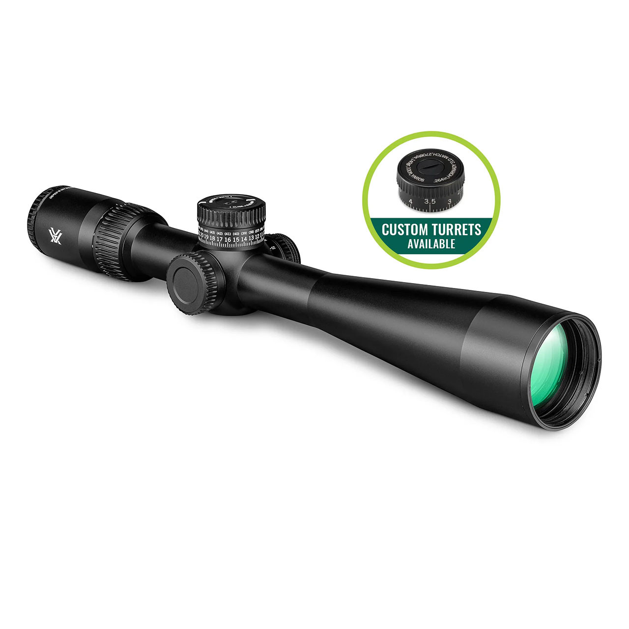 Vortex Optics Viper HD 5-25x50 FFP Riflescope: 30mm Tube, VMR-4 (MOA ...