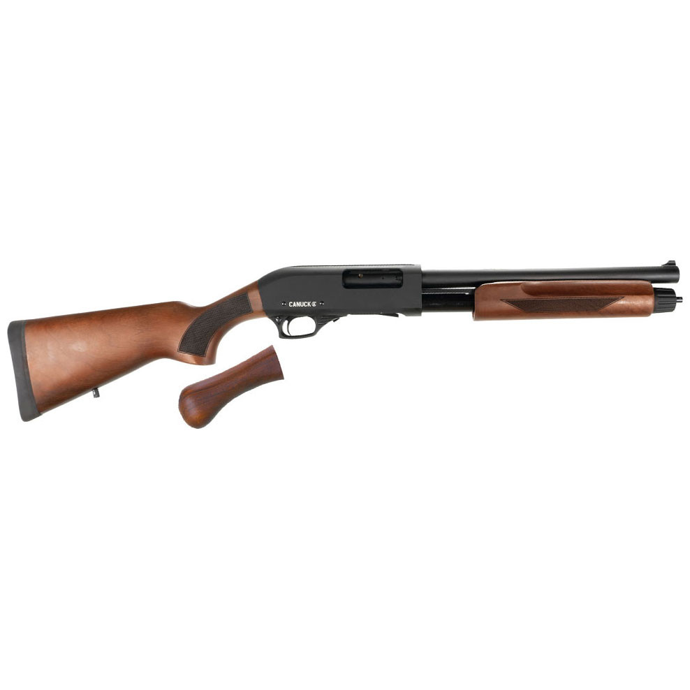 Canuck Folding Enforcer 2 Pump-Action Shotgun, Black - 12 Gauge-3", 12 ...