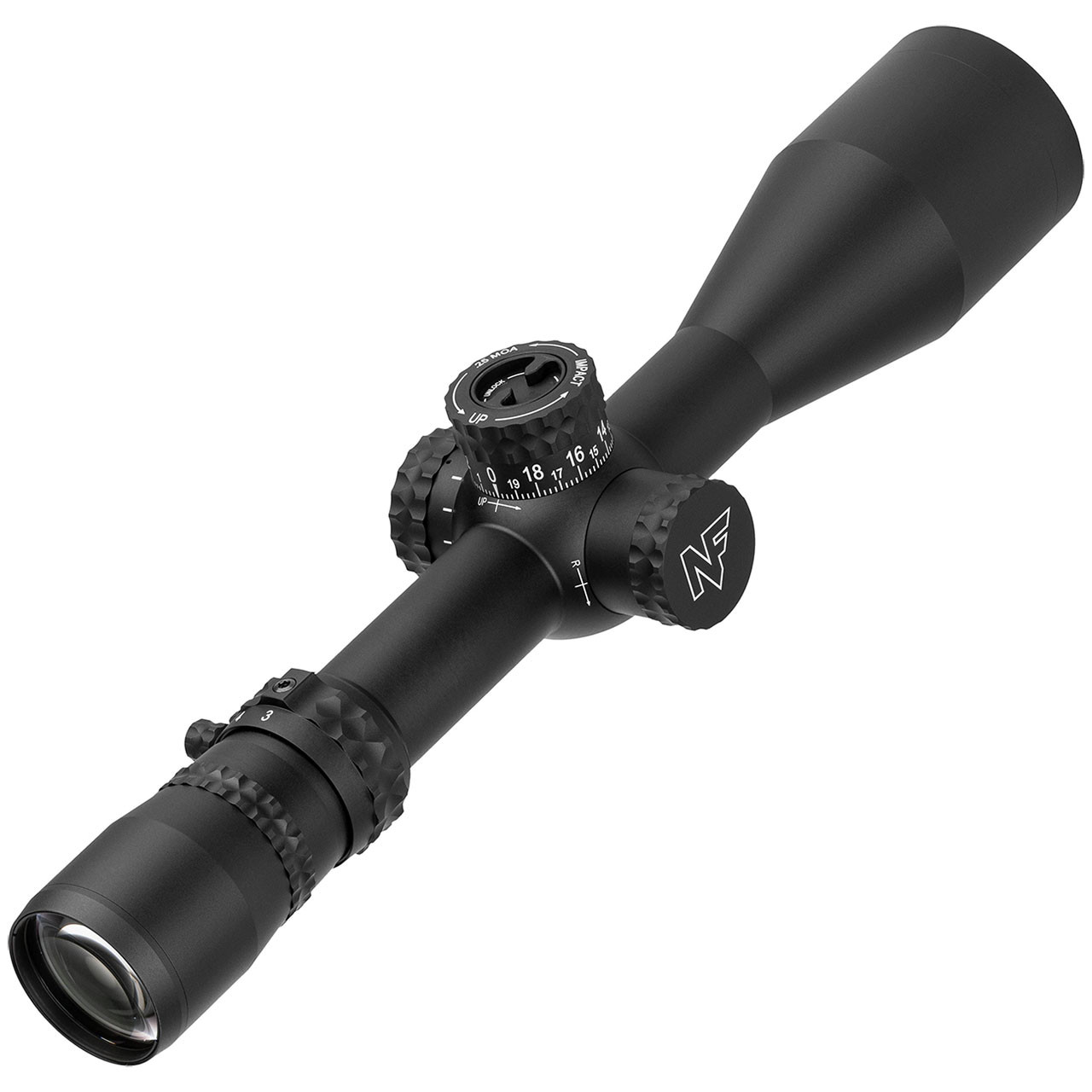Nightforce Optics NX6 3-18x50mm F1 Riflescope, Black: 30mm Tube, MOA-C ...