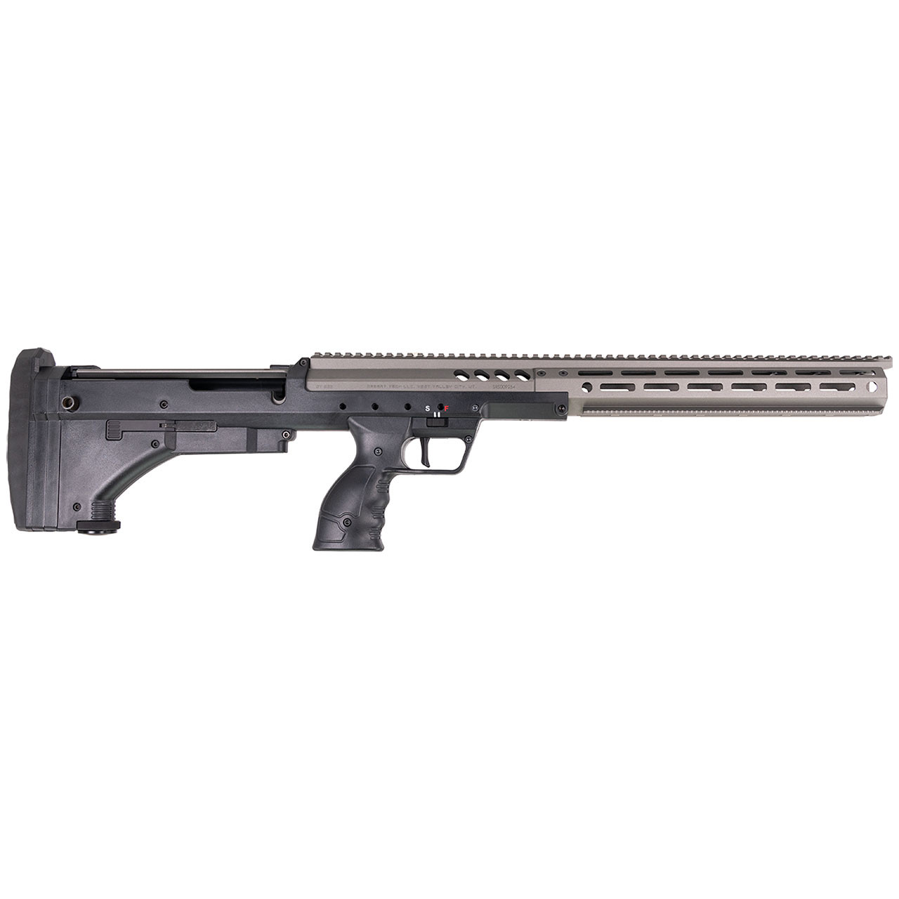 Desert Tech SRS-M2 Standard Chassis - Tungsten/Black