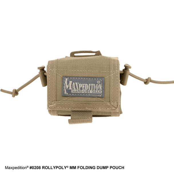 Maxpedition Rollypoly MM Folding Dump Pouch - Black