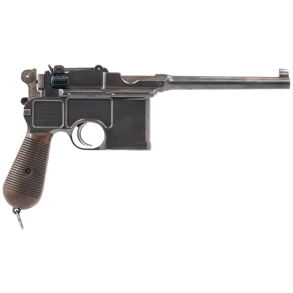 Mauser Antique C96: 7.63mm Mauser, 5.5" Barrel, SER# 1581