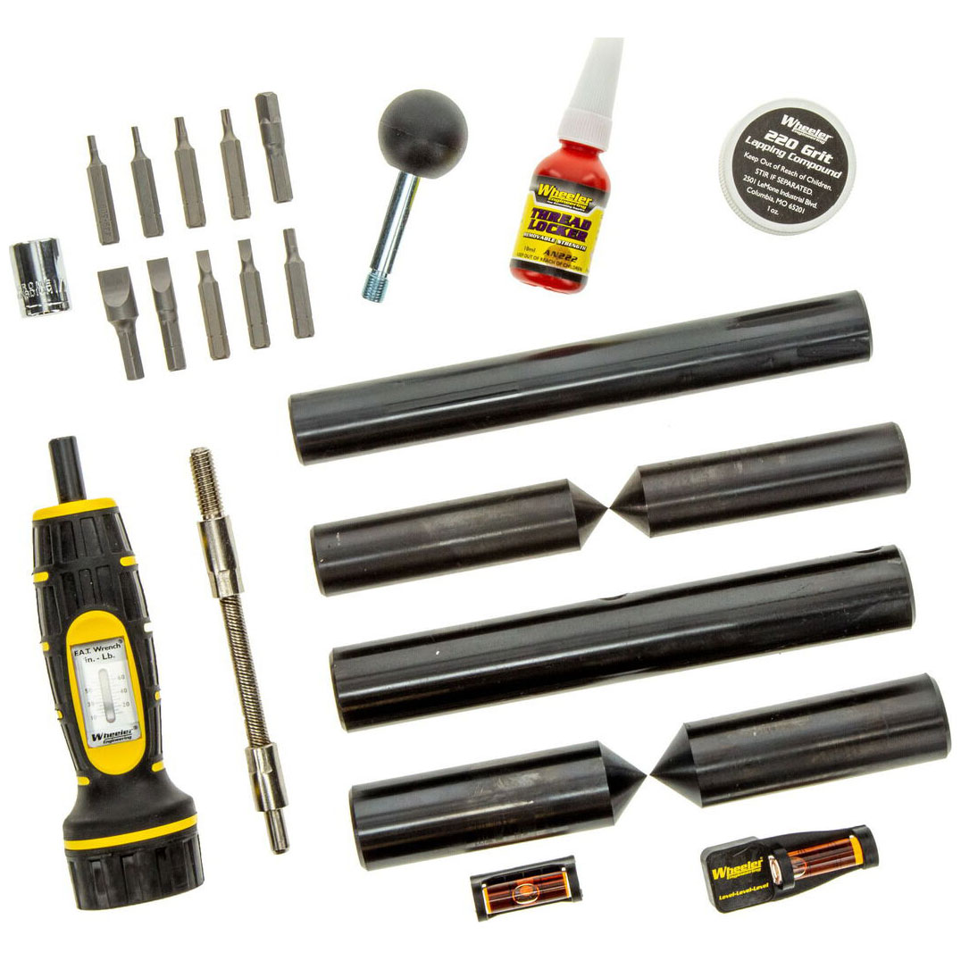 Wheeler Scope Mounting Kit Combo, 1" & 30mm