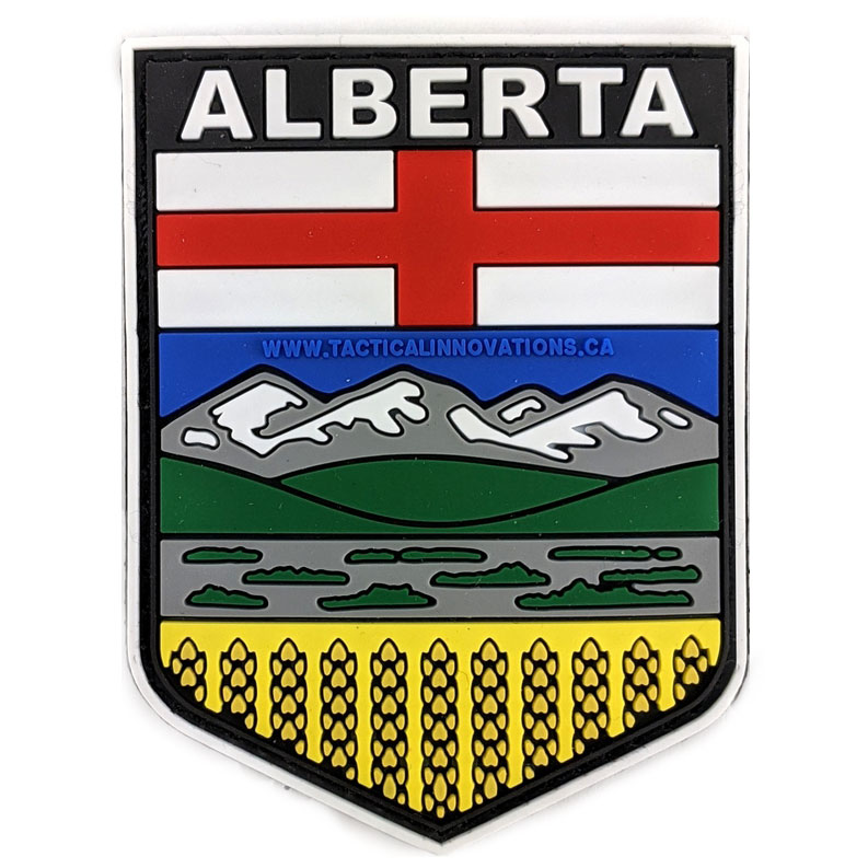 Tactical Innovations Canada Provincial Shield PVC Morale Patch - Alberta