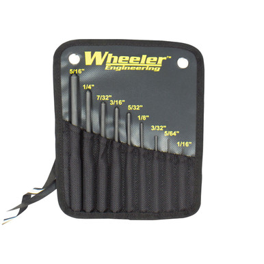 Wheeler Roll Pin Punch Set (9 Piece) | CSC - Canada's Gun Shop
