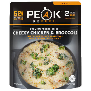 Peak Refuel Meal, Cheesy Chicken & Broccoli