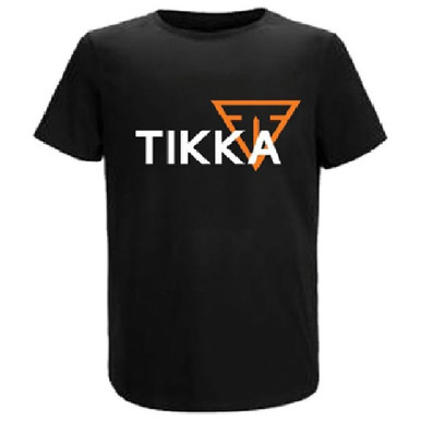 Tikka Logo T-Shirt: Black
