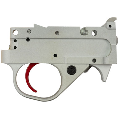 KIDD Two Stage Trigger Assembly for Ruger 10/22, Silver: Red Curved ...