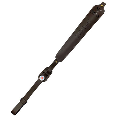 Tikka Padded Adjustable Leather Sling w/ Thumb Loop, Brown