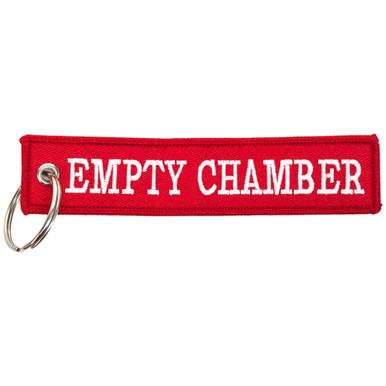 Sylvan Arms Keyring Chamber Tag: "Empty Chamber"