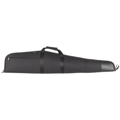 Bulldog Cases & Vaults Deluxe Scoped Rifle Case, 44": Black w/ Black Trim
