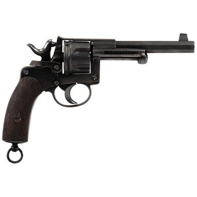 Antique Dutch 1891 Revolver: 9.4mm, 5.1" Barrel, SER# 243